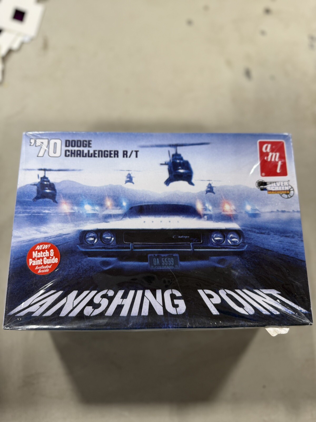 AMT VANISHING POINT '70 DODGE CHALLENGER R/T 1/25 SCALE MODEL KIT #942 ...