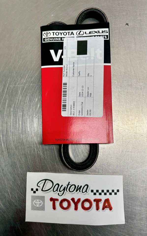 Toyota Avalon Camry Highlander Sienna Solara Power Steering Belt ...