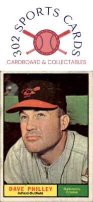 1961 Topps #369 Dave Philley | eBay