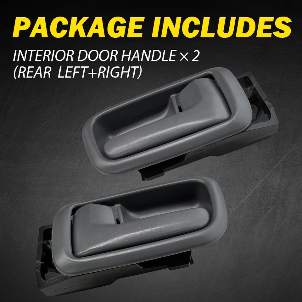 2PC Rear Interior Door Handle Right+Left Set For 2000-2006 Toyota ...