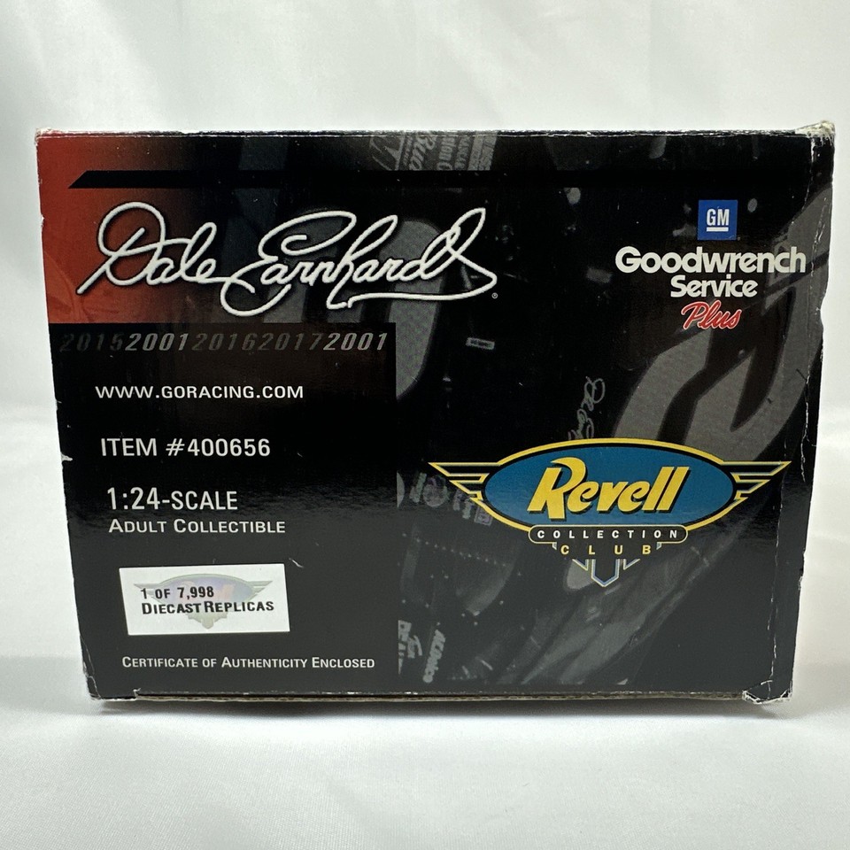 Revell Diecast 1:24 - #3 Dale Earnhardt 2001 GM Goodwrench Service Plus ...