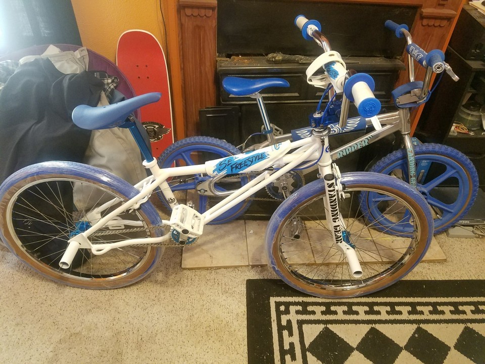 SE Racing White Quadangle 24" BMX Bike reissue 2016 White/Blue ...