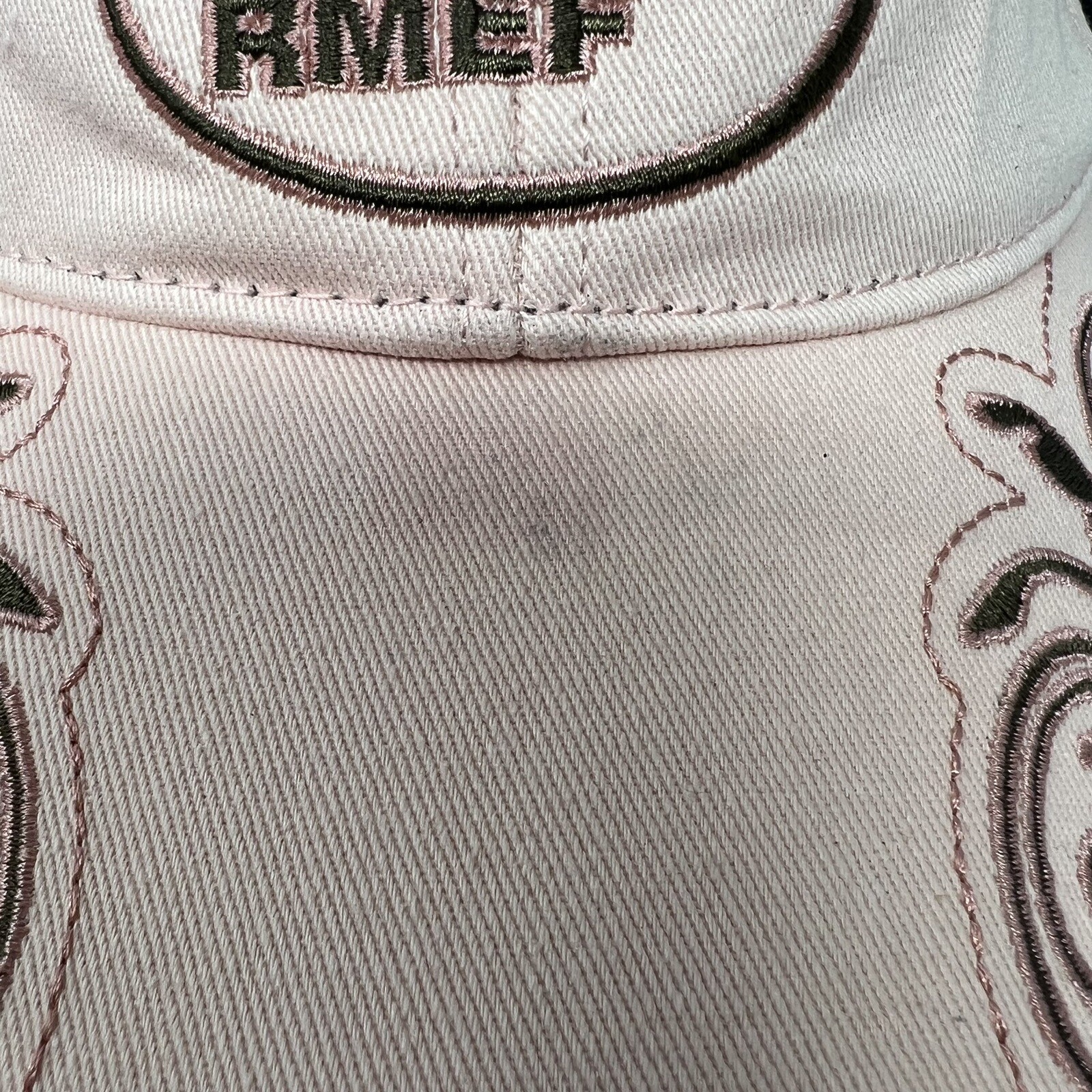 RMEF Rocky Mountain Elk Women's Ladies Adjustable Pink Black ...