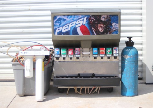 Cornelius 3030L8P8 Fountain Pop Soda Machine- Pepsi- 8 Head + Lines ...