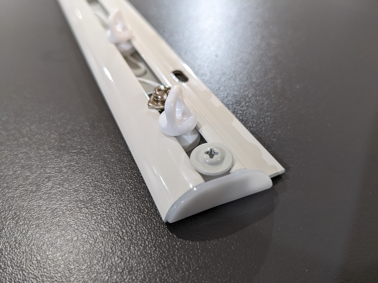 Discreet Thin Hidden WAVE Curtain Rail Track LONG LENGTHS COMPLETE UP ...