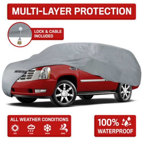 Waterproof SUV Car Cover for Lincoln MKX 07-16 Motor Trend UV Scratch ...