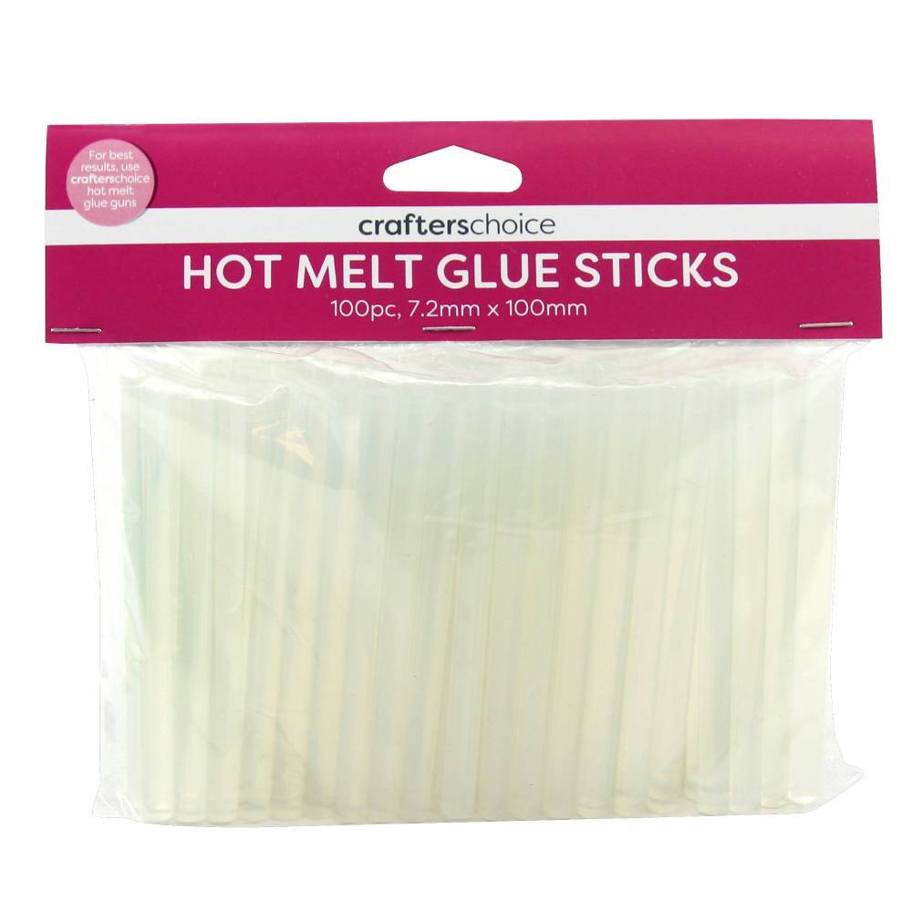 NEW Crafter'S ChoiceCrafters Choice Hot Melt Clear Glue Sticks By ...