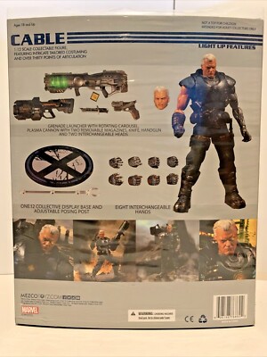 Mezco Toyz One:12 Collective Marvel Cable 6-Inch Action Figure ...