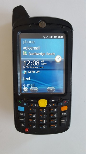 Motorola Mc67 Mc67na-pdabab00300 Handheld Mobile Computer 2d Barcode ...