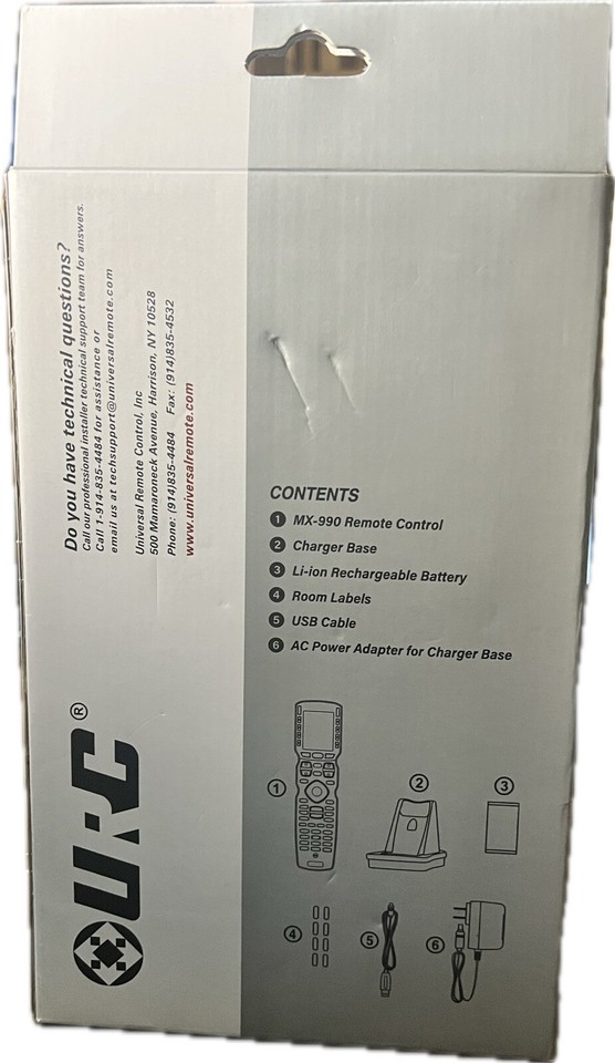 Universal Remote MX-990 Remote Control BRAND NEW IN BOX 2.4” LCD ...