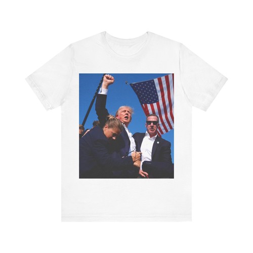 Donald Trump tee, Donald Trump Shooting picture, RNC | eBay