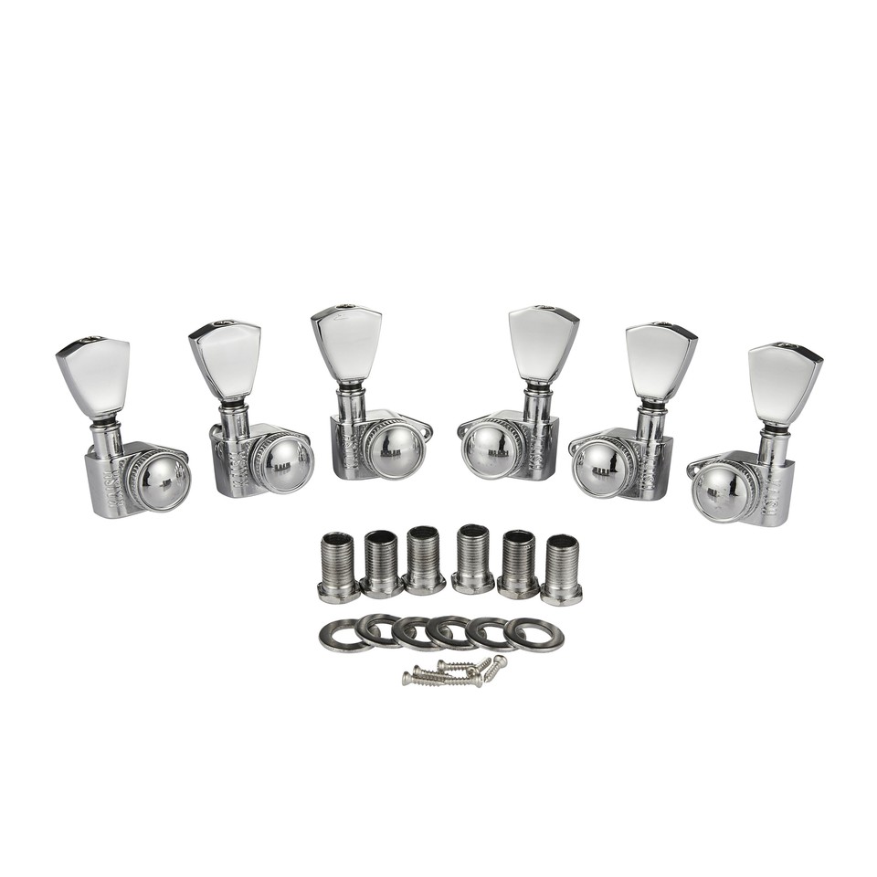 3x3 Guitar Locking Tuners Locking Tuning Keys w/ Keystone Buttons for ...