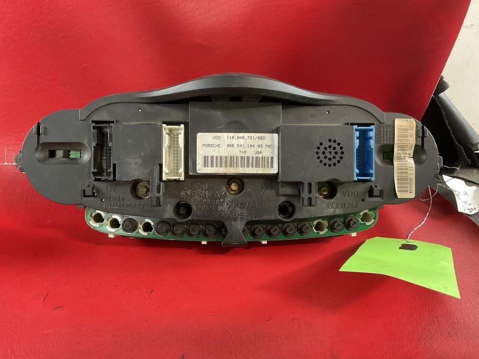 2000 Porsche 986 Boxster Tiptronic Instrument Cluster 9866411040570C | eBay