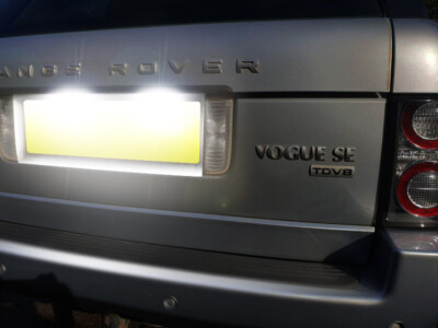 2Pcs For L322 LED XENON WHITE BRIGHT NUMBER PLATE Light Bulbs NO-ERROR ...