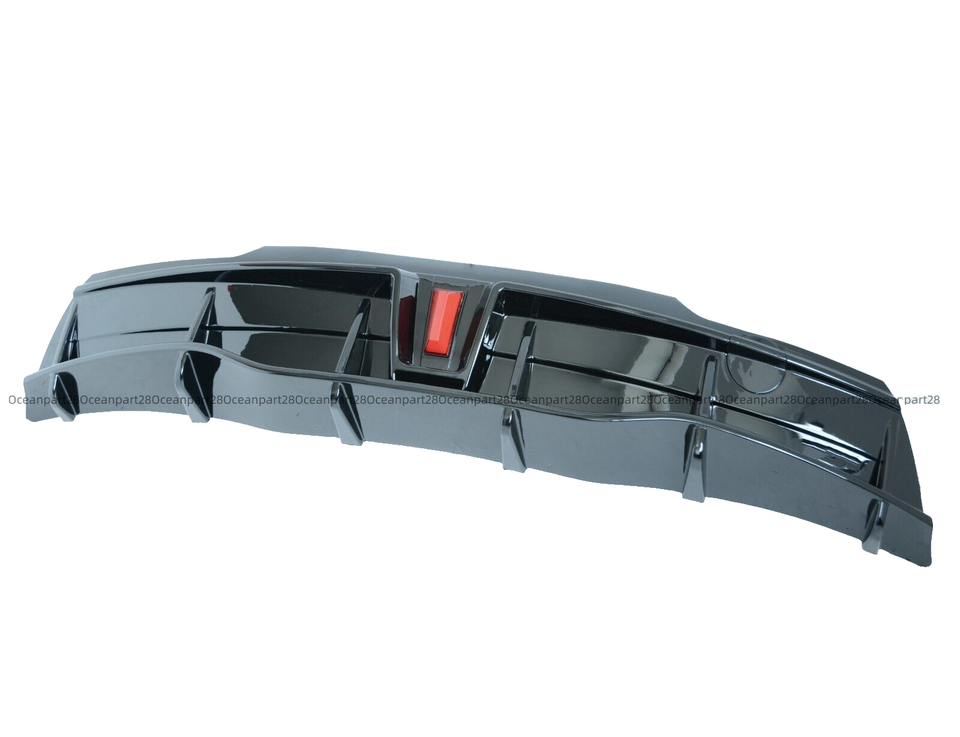 FOR 2020-2024 TESLA MODEL Y PERFORMANCE REAR BUMPER DIFFUSER W/ 3RD ...