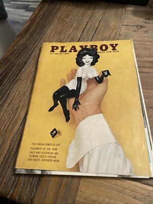 MAY 1963 PLAYBOY MAGAZINE PMOTY JUNE COCHRAN AND CENTERFOLD SHARON ...