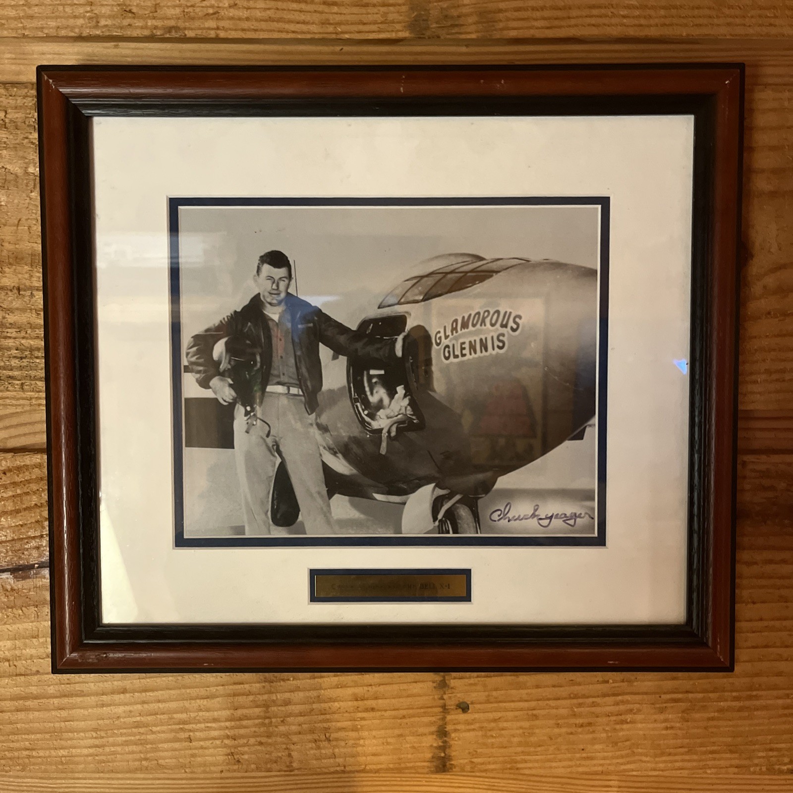 Chuck Yeager signed X-1 | eBay