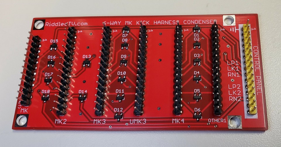 Mortal Kombat 6way Jamma Arcade Switcher Kit | eBay