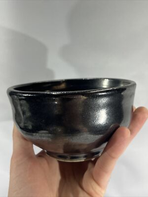 Old Antique Chinese Black Glaze Bowl | eBay