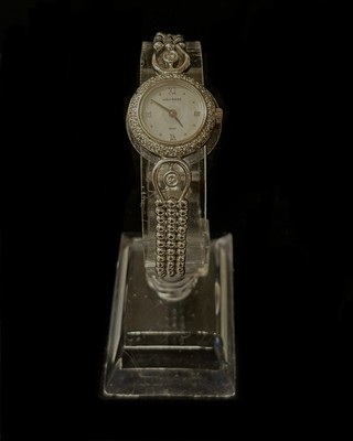 Louv Rousé 18K White Gold w/ Aprox. 62 Diamonds Ladies Watch - $20K APR ...