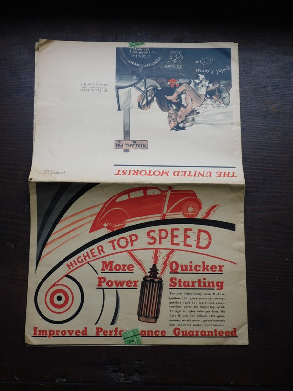 1935 UNITED SERVICE MOTORS, THE UNITED MOTORIST NEWSPAPER - VOLUME 1 ...