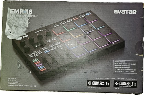 avatar emp 16 easy midi pad controller | eBay