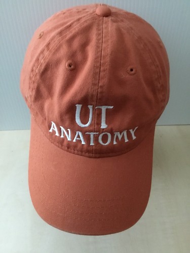 UT Anatomy Cap Hat Adult Adjustable Burnt Orange Cotton University Of ...