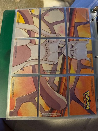 pokemon topps puzzle/ sticker cards | eBay