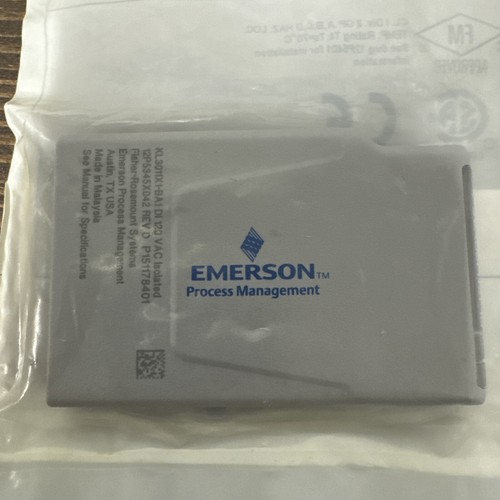 EMERSON DELTA V CHARM KL3011X1-BA1 DI 120 VAC ISOLATED KL3011X1BA1 | eBay