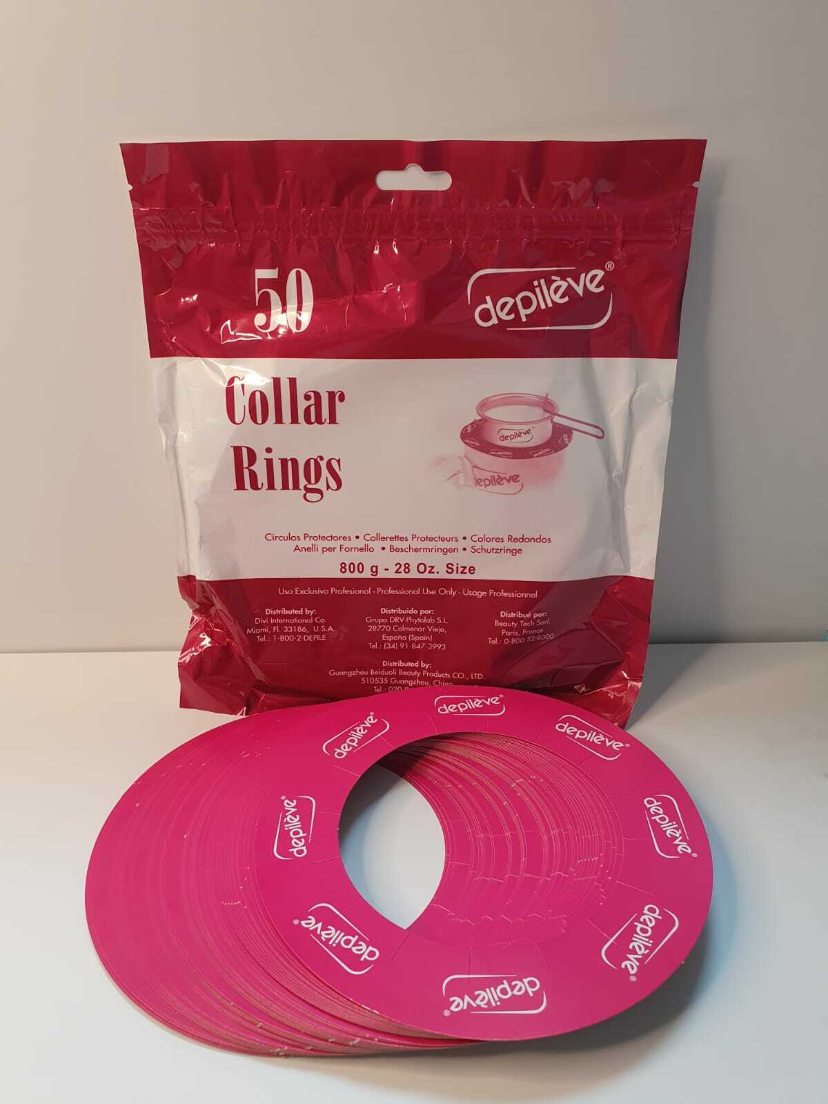 New Wax Heater Protective Collars Paper Rings Disposable Cardboard Pot ...