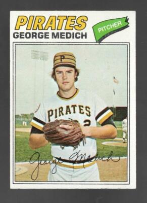 1977 Topps George Medich Pittsburgh Pirates #294 Excellent | eBay
