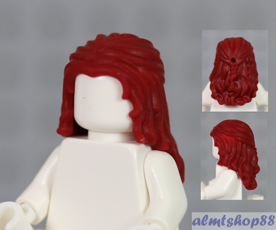 LEGO - FEMALE Hair Pieces - PICK YOUR COLORS & STYLE - Minifigure Wigs ...