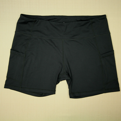 Baleaf Sports Athletic Shorts Women's Size 3XL Pull On Black Side ...