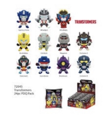 Official Transformers Sealed Blind Bag Clip Key Monogram Collect Set ...