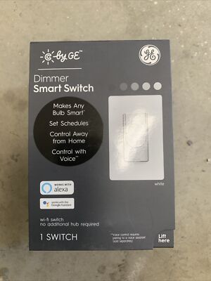 C by GE Dimmer Smart Switch Wifi Connection 2.4 GHZ, 4-Wire 43168487177 ...