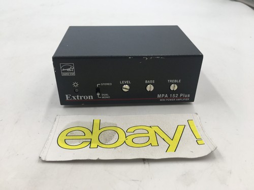 Extron - MPA 152 Plus - Mini Power Amplifier Free Shipping | eBay