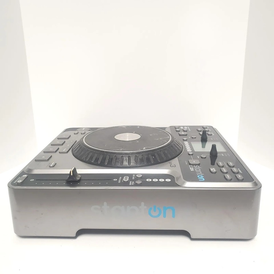Stanton C.324 Tabletop DJ Turntable Mixer CD Player MP3 with Jog Wheel ...