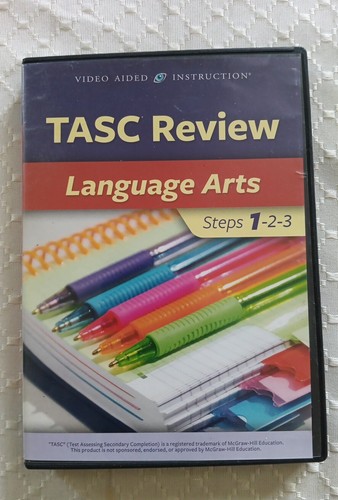 TASC Review - Language Arts Steps 1-2-3 (2014, DVD) for sale online | eBay