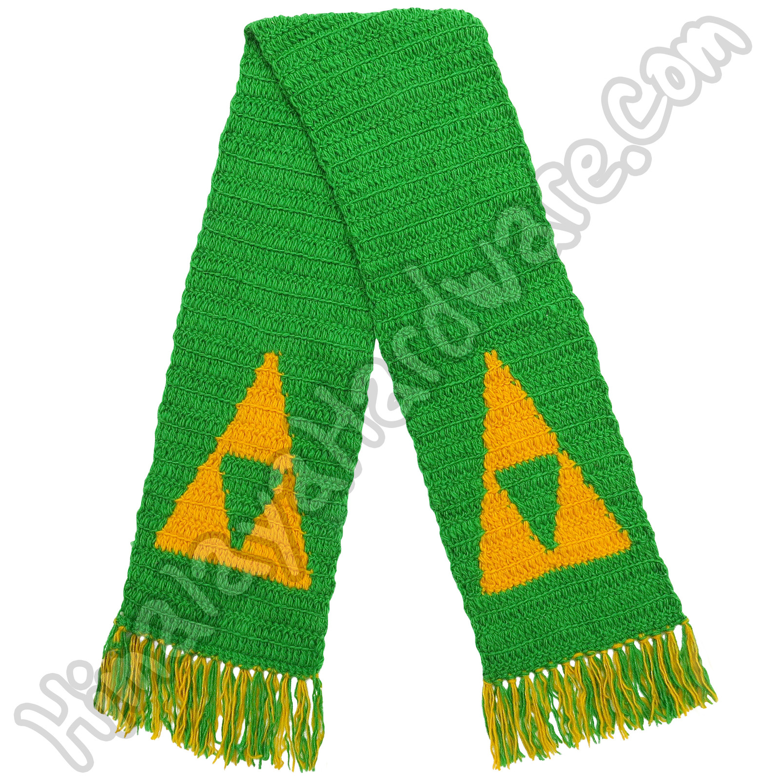 Legend of Zelda Scarf & Gauntlets: gloves tri-force link green NES ...
