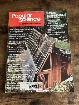 Vintage Dec 1975 Popular Science DIY Electronic Mechanic Book Magazine ...