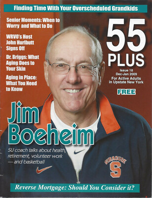 55 Plus Magazine Jim Boeheim Cover | eBay