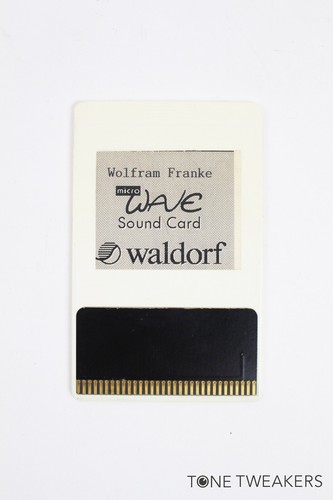 Wolfram Franke Waldorf Microwave Sound Card Cartridge Patch VINTAGE ...