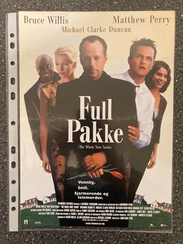 The Whole Nine Yards Bruce Willis, Matthew Perry 2000 Norwegian Press Release | eBay