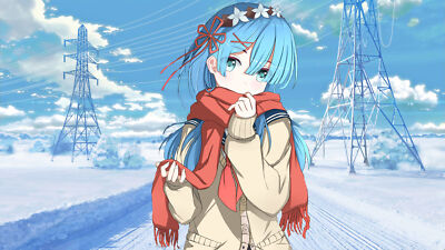 Anime Re Zero Kara Hajimeru Isekai Seikatsu Rem Re Gaming Mat Desk ...