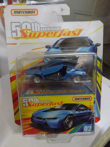 2018 Matchbox Superfast 50th Anniversary Blue '16 BMW 18 | eBay