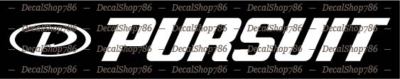 Pursuit Boats - Outdoor Sports - Vinyl Die-Cut Peel N' Stick Decals ...
