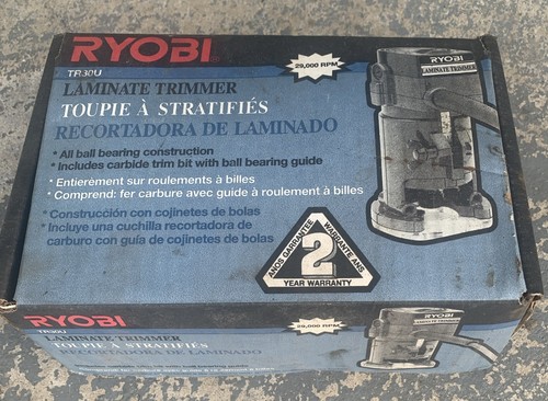 RYOBI TR-30U Laminate Trimmer Router Handheld 3/4 HP Corded Tested | eBay