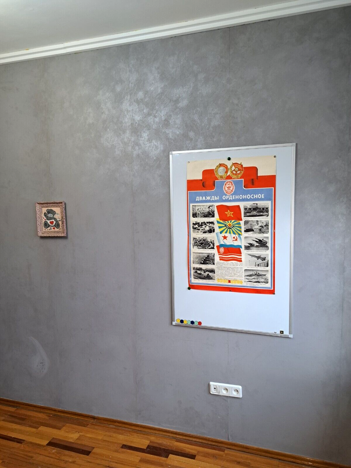 🔻red ORIGINAL POSTER /Soviet MILITARY propaganda /1982/ Tank aviation ...