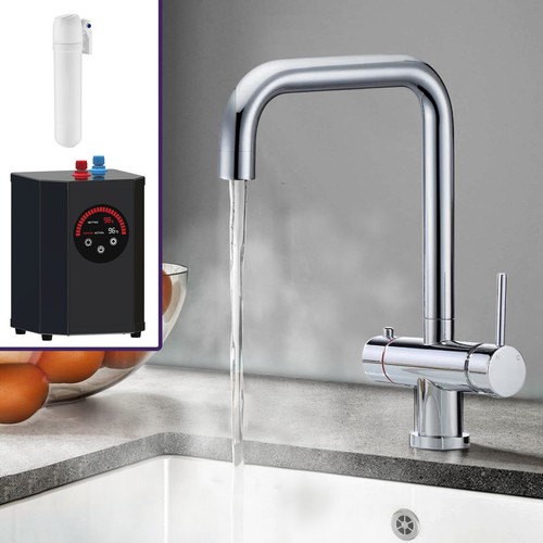 NES HOME INSTANT HOT BOILING & COLD WATER KITCHEN FILTER TAP 3 IN 1 ...