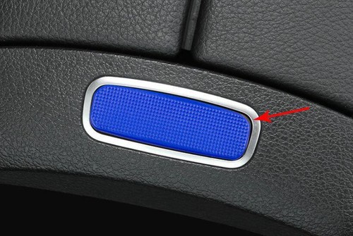For Benz GLA W156 2020-2023 ABS Blue Central Control Armrest Box Cover ...